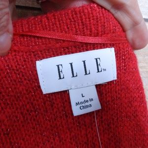 Elle | Sweaters | Elle Red Open Cardigan Sweater Nwt | Poshmark